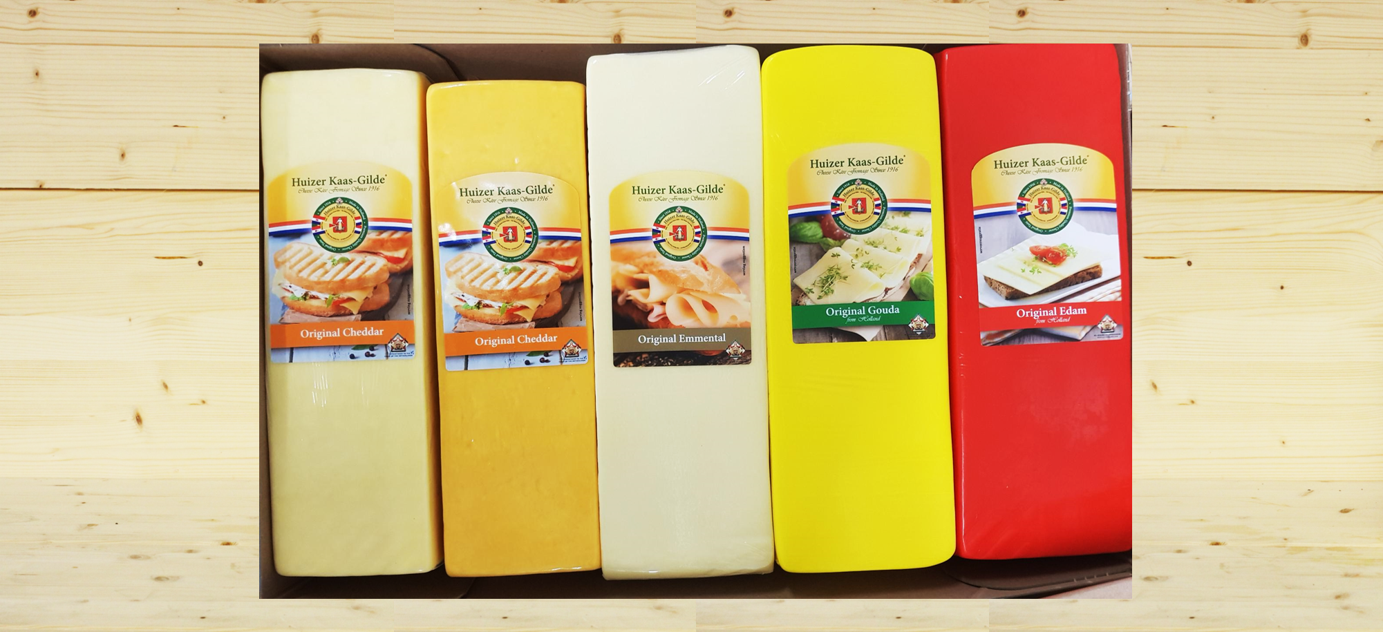 White Cheddar Cheese 50% f.i.d.m. - Visser Kaas