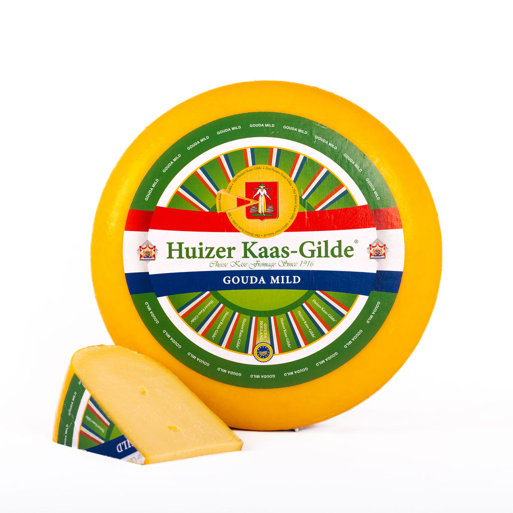Gouda cheese Mild min. 48% f.i.d.m. - Visser Kaas