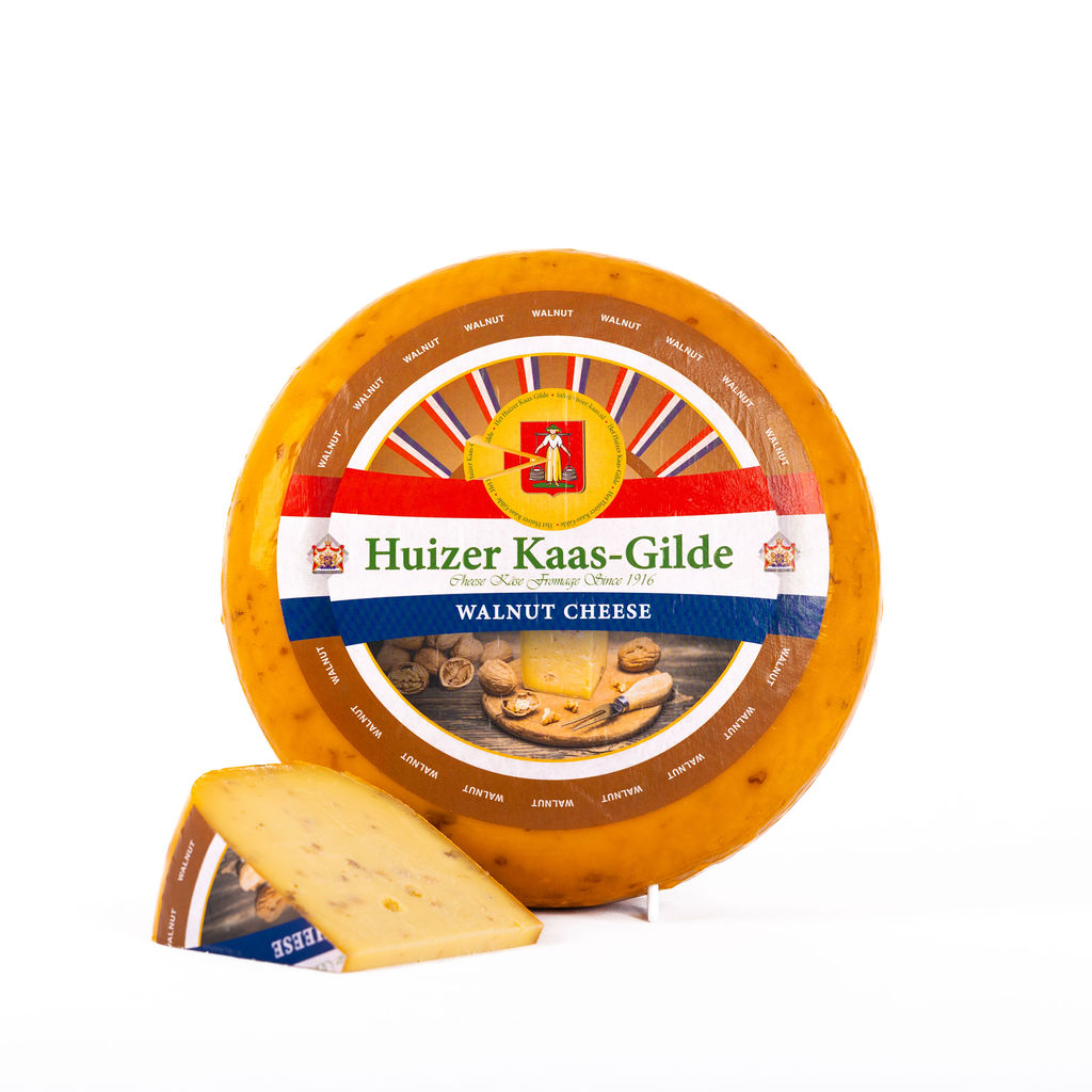 Walnut Cheese 50% f.i.d.m. - Visser Kaas