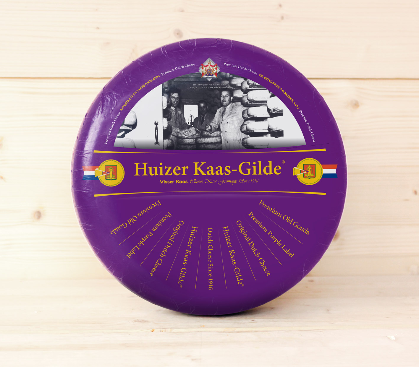 Gouda Premium Purple label 48+ - Visser Kaas